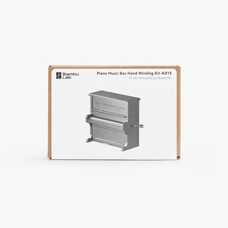 Bambu Lab Piano Music Box Hand Winding Kit (K015)