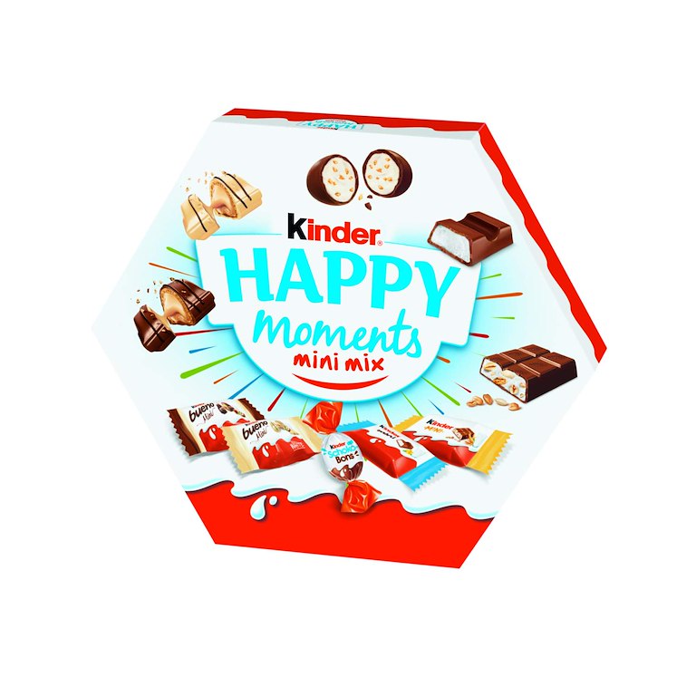 Kinder bar happy moments 161g