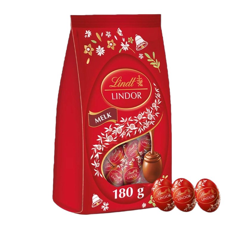 Lindor bombonjera uskr jaja milk 180g