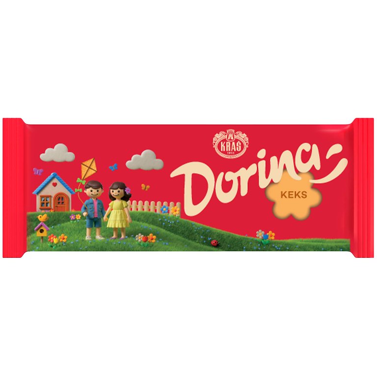 Dorina čokolada keks uskrs 160g dorina