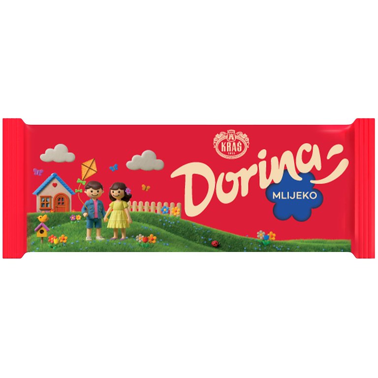 Dorina čokolada mleko uskrs 160g dorina