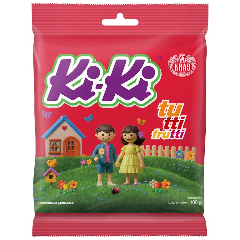 Kiki bombone tutti frutti uskrs 100g kiki