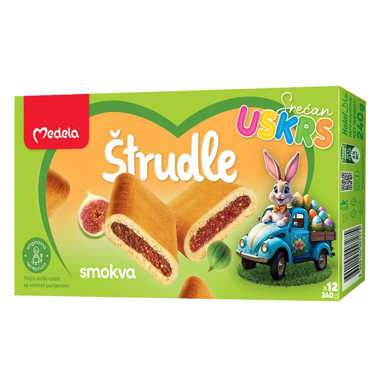 Medela štrudle smokva uskrs 2026 240g medela