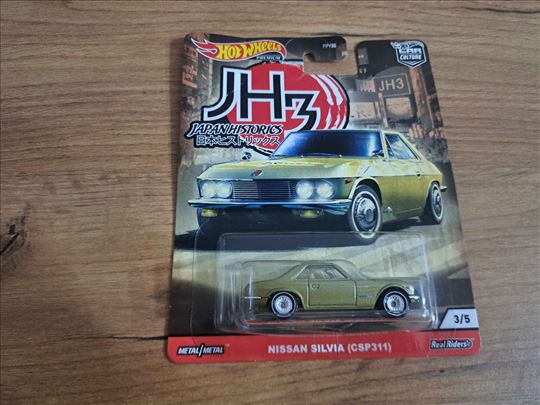 Hot Wheels Premium Japan Historics Nissan Silvia
