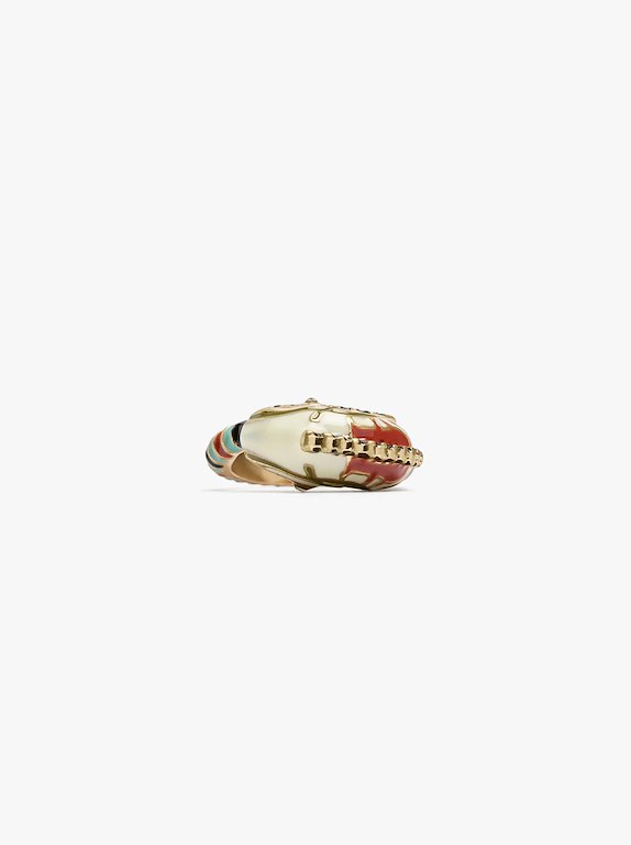 ENAMEL FISH RING