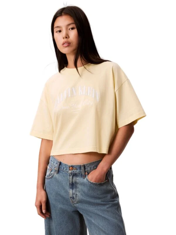 Calvin Klein - Oversized ženska crop majica