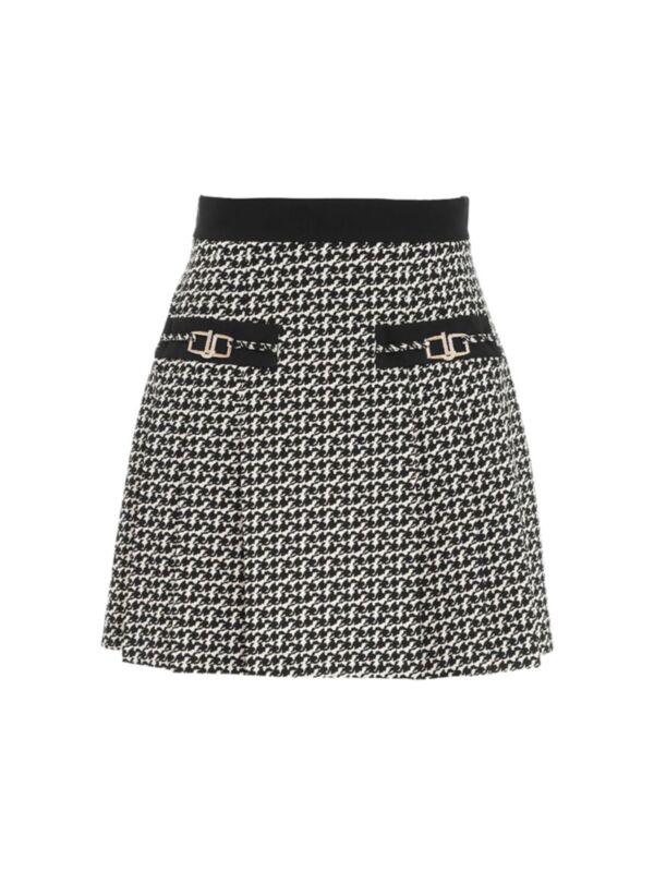 Liu Jo - Crno-bela mini suknja