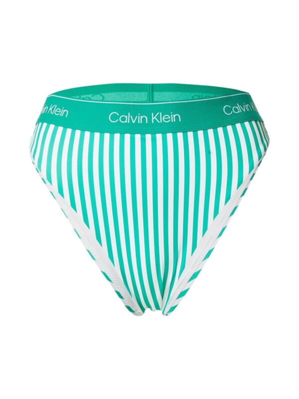 Calvin Klein - Prugasti zeleni bikini