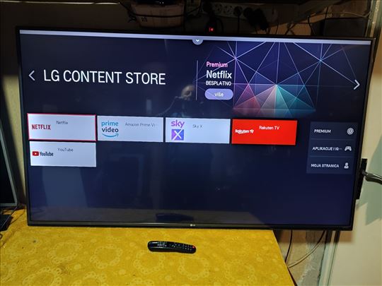 lg 4k smart 65uf6809 ultra hd 1000hz wifi perfekta