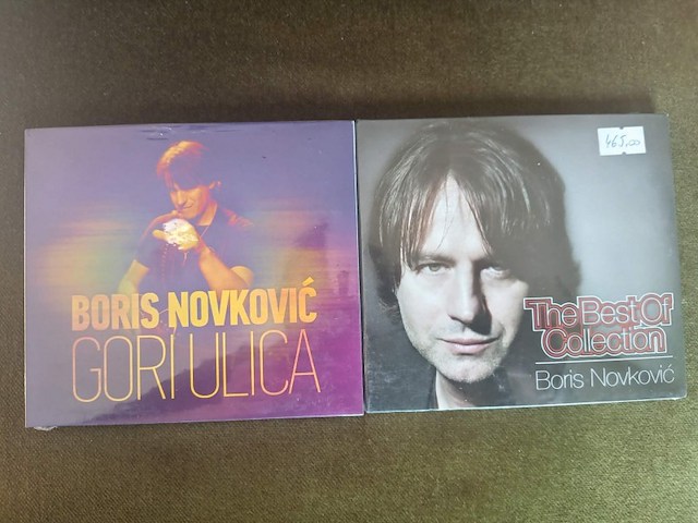 BORIS NOVKOVIĆ komlet 2 CD (NOVO CELOFAN)