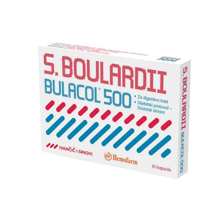 Hemofarm kapsule s boulardii bulac 500 10/1 hf