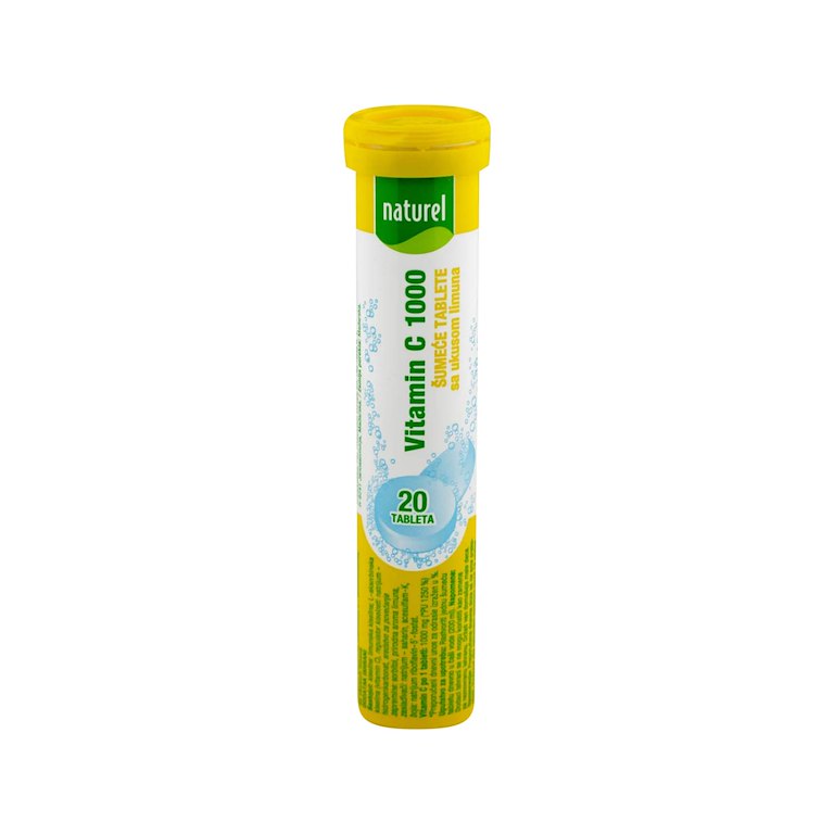 Naturel tbl šumece vit c 1000mg 80g naturel