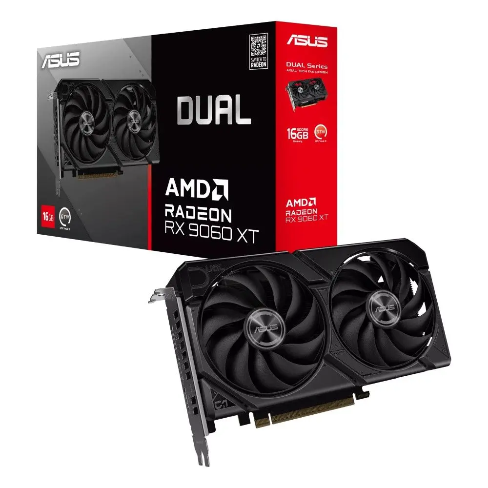 ASUS Dual Radeon RX 9060 XT 16GB GDDR6