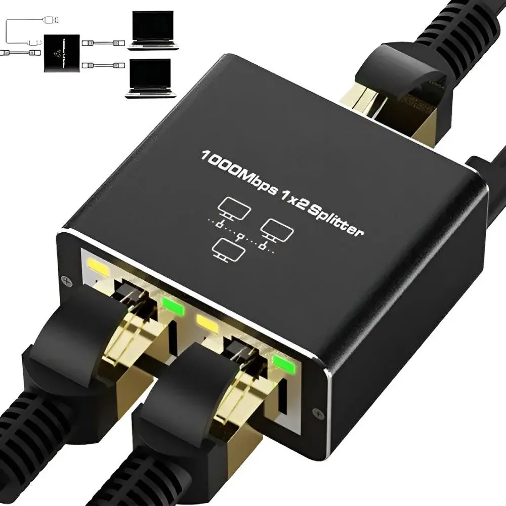 KETTZ KT-ETS12 Ethernet spliter 1000 Mbps