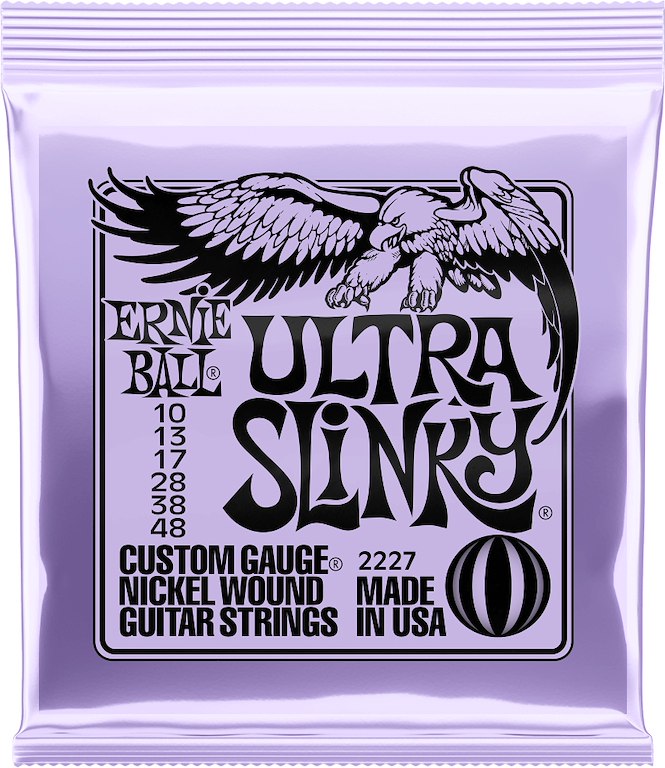Ernie Ball 2227 Ultra slinky nickel wound 10-48 Žice za električnu gitaru