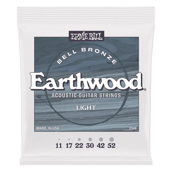 Ernie Ball 2438 Earthwood Bell Bronze Light 11-52 Žice za akustičnu gitaru
