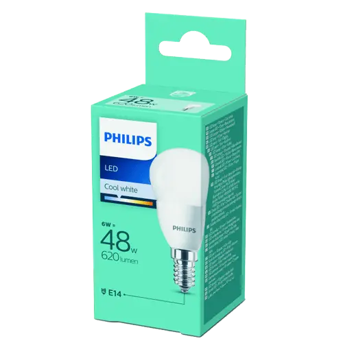 PHILIPS LED Sijalica 6,5W(48W) P45 E14 4000K CW MAT ND