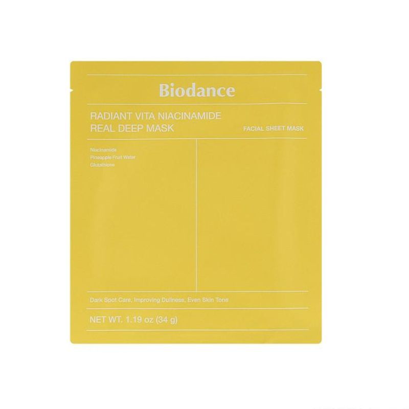Prodavnica
Sheet maska za lice BIODANCE Radiant Vita Niacinamide Real Deep