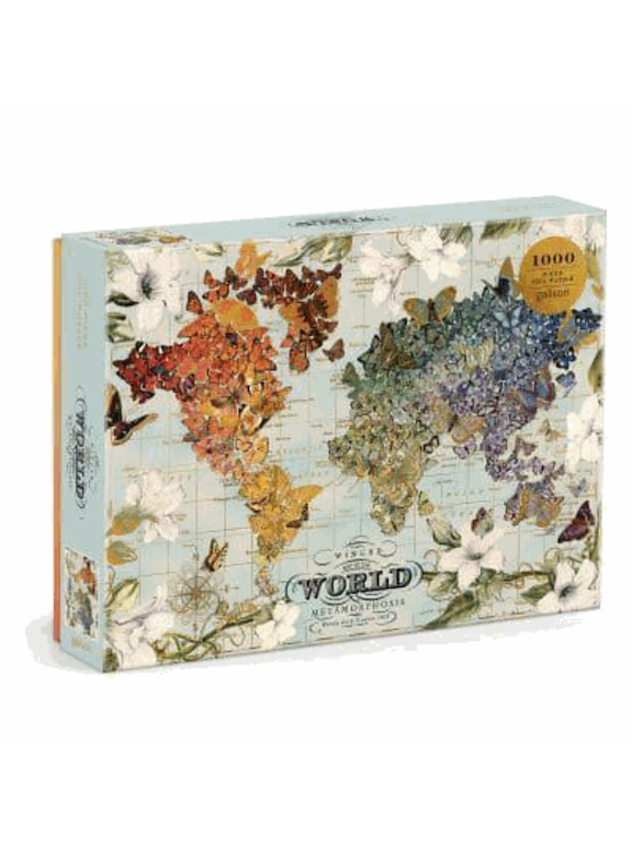 Winged Metamorphosis 1000 Piece Foil Puzzle