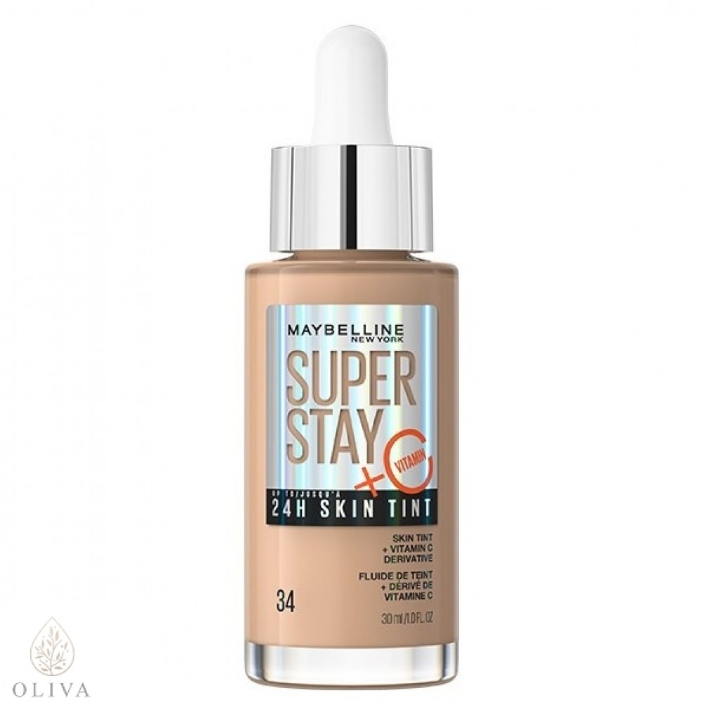 MAYBELLINE NEW YORK SUPER STAY SKIN TINT 24H TONIRANI SERUM 34