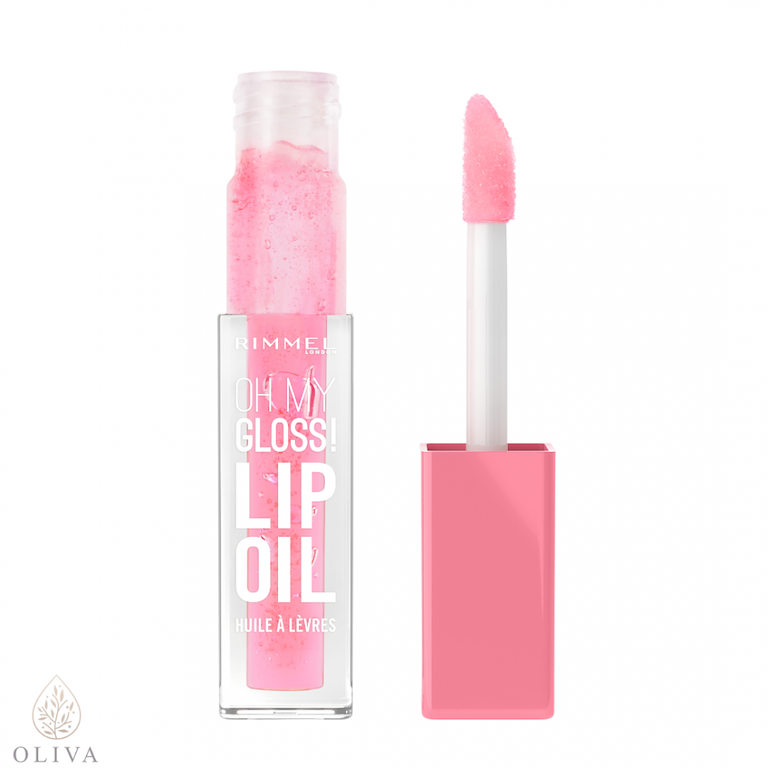 RIMMEL LONDON OH MY GLOSS! LIP OIL SJAJ ZA USNE 001 PINK FLUSH