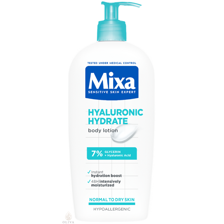 MIXA HYALURONIC INTENZIVNO HIDRATANTNI LOSION ZA TELO ZA NORMALNU DO SUVU KOŽU 400ML
