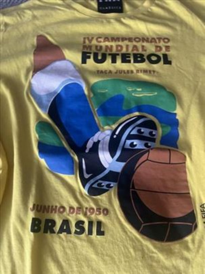 Fifa classics 1950 world cup emblem T majica