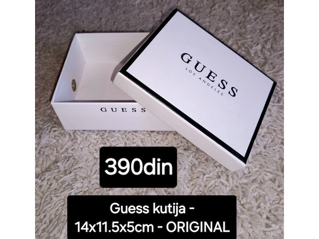 Guess kutija bela - ORIGINAL