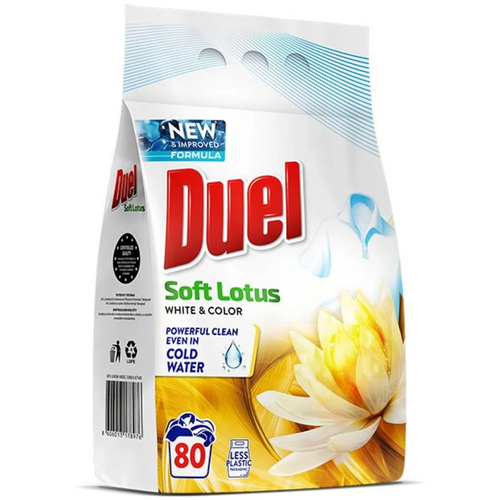 Duel prašak ta veš Soft Lotus 7,2kg, 80 pranja
