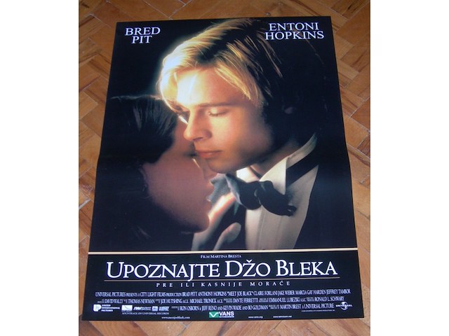 Upoznajte Džo Bleka (Brad Pitt) - filmski plakat