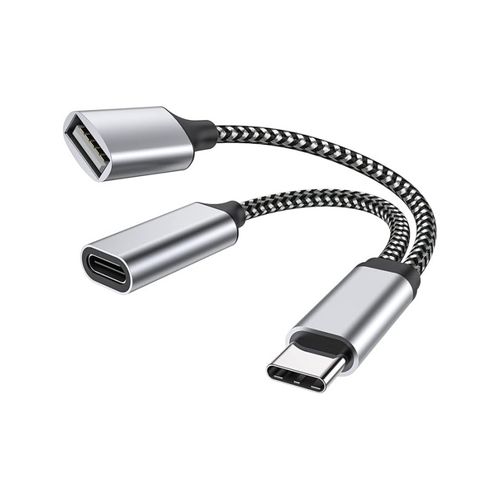 FAST ASIA Adapter Tip C na Tip C (z) + USB (z)