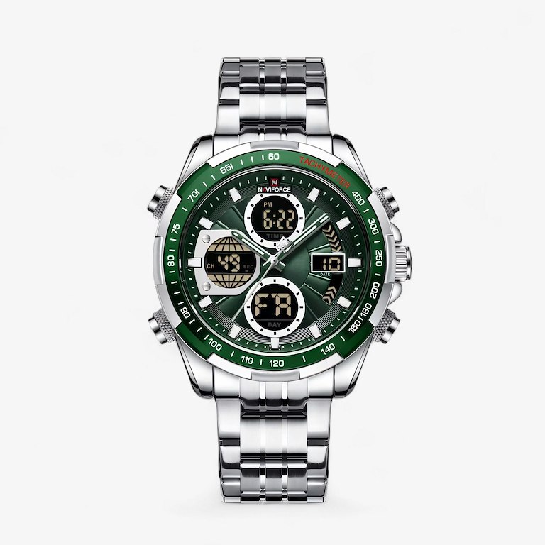 MUŠKI
SAT
NAVIFORCE
NF9197S
RANGER
METAL
–
GREEN