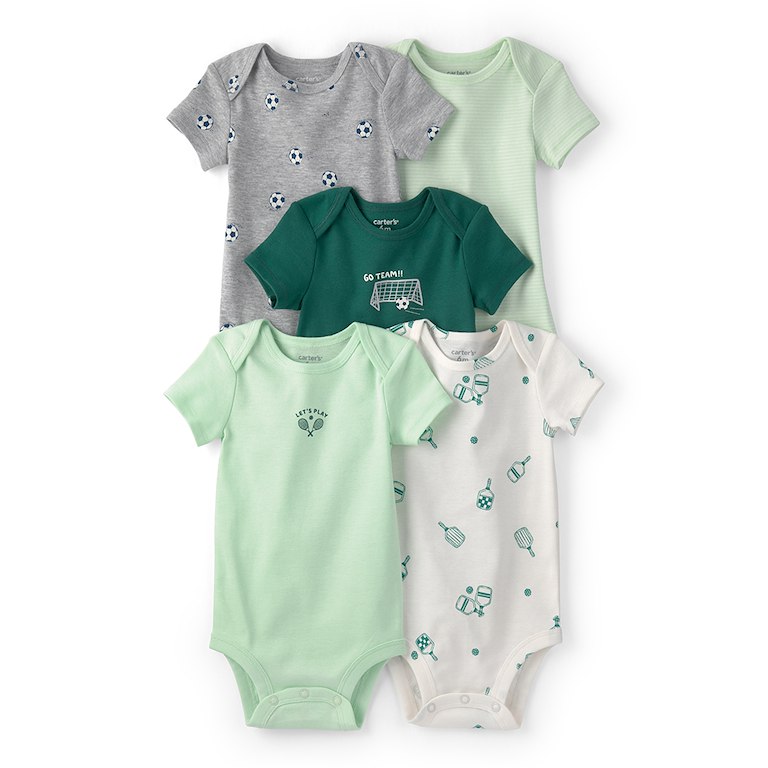 Carter's bodi za bebe dečake - set od 5 kom. BL261U627210