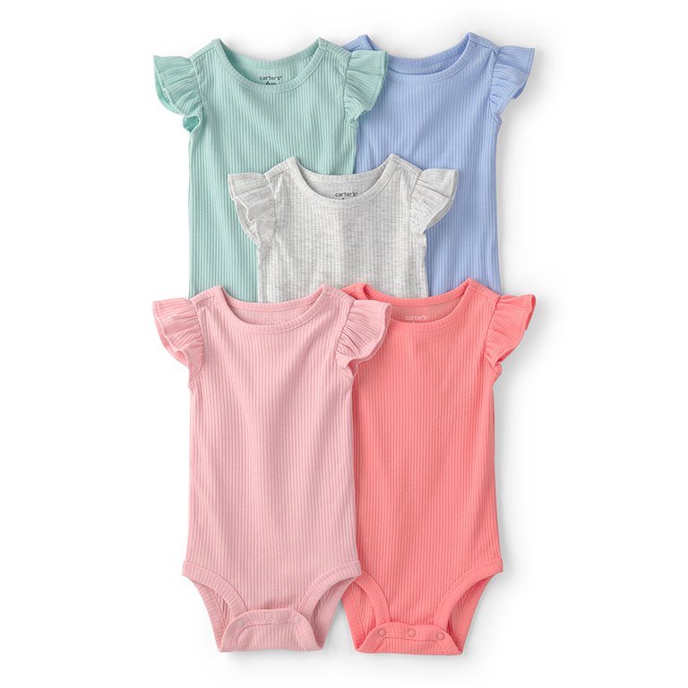 Carter's bodi za bebe devojčice - set od 5 kom. BL261U627010