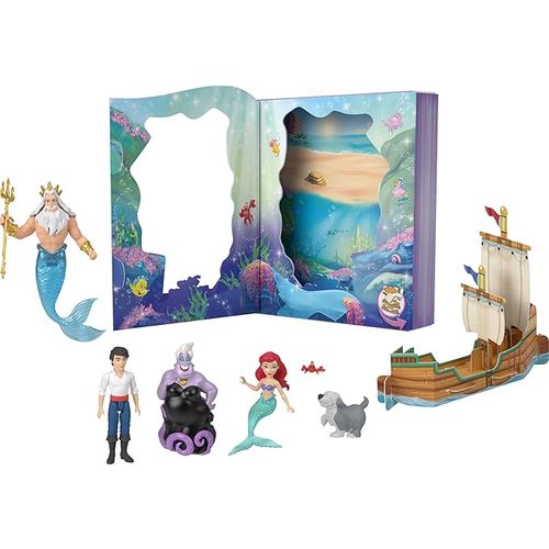 Disney Mala Sirena Set 6 figura