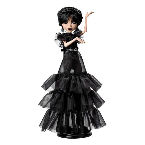 Monster High x Wednesday – Wednesday Addams Ball Gown lutka