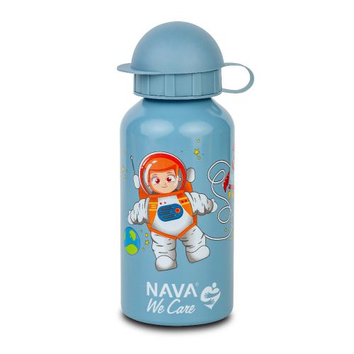 Nava Alumonijumska boca za vodu "WE CARE" PLAVA 400ML