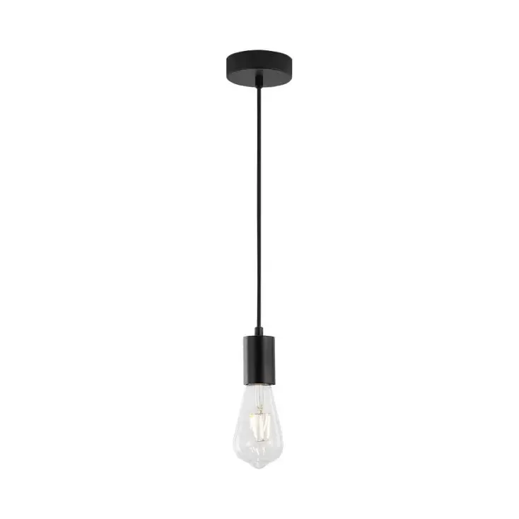 BRAYTRON Visilica 1 x E27 — 23 W, IP20, crna
