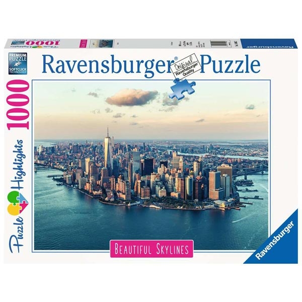 Ravensburger puzzle (slagalice) 1000pcs New York RA14086