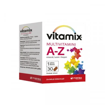 VITAMIX MULTIVITAMINI A-Z tbl a 30 kom