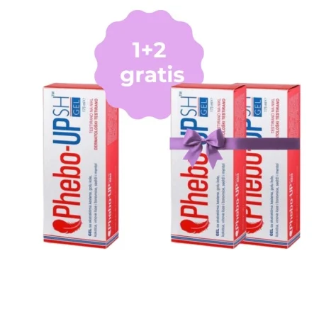 Phebo UP Gel za vene 175ml 1+2 GRATIS