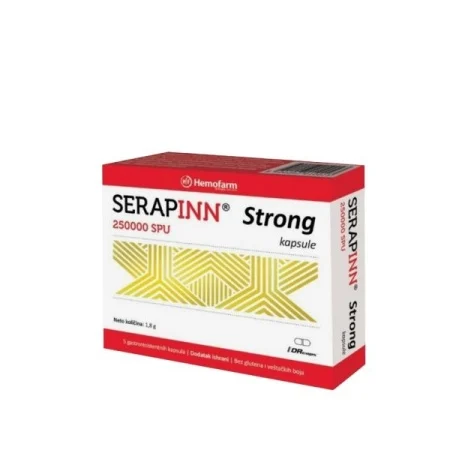Serapinn Strong 250000 spu 5 kapsula