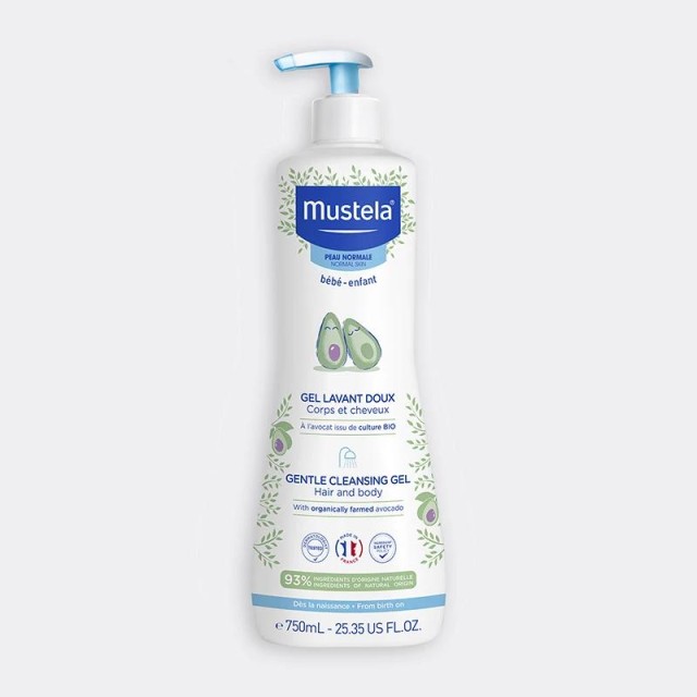 Mustela Blagi gel za kupanje za normalnu kožu 750 ml