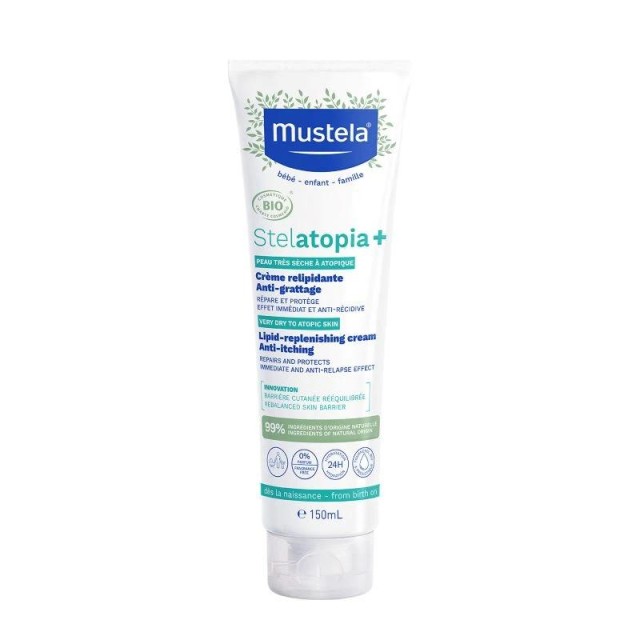 Mustela Organic Stelatopia+ krema 150 ml