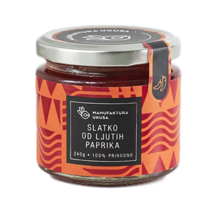 Manufaktura ukusa Slatko od ljutih paprika 240g