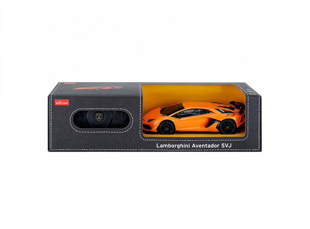 RASTAR 1/24 LAMBORGHINI AVENTADOR SVJ YELLOW