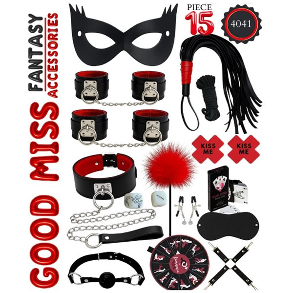 Good Miss BDSM set 15 pcs 4041