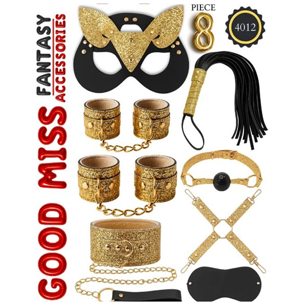Good Miss BDSM set 8 pcs 4012