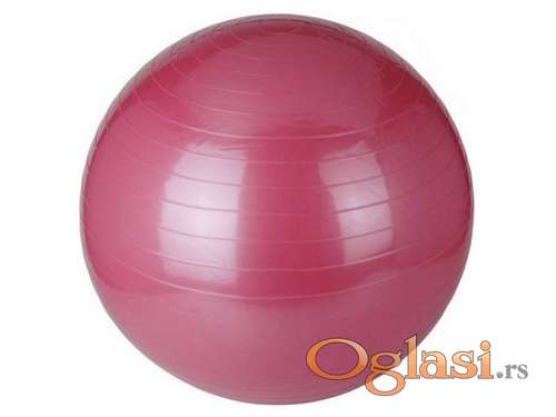 Pilates lopta 65cm pink