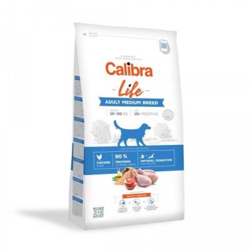 Calibra Dog Life hrana za pse - Adult Medium breed Piletina 2.5kg